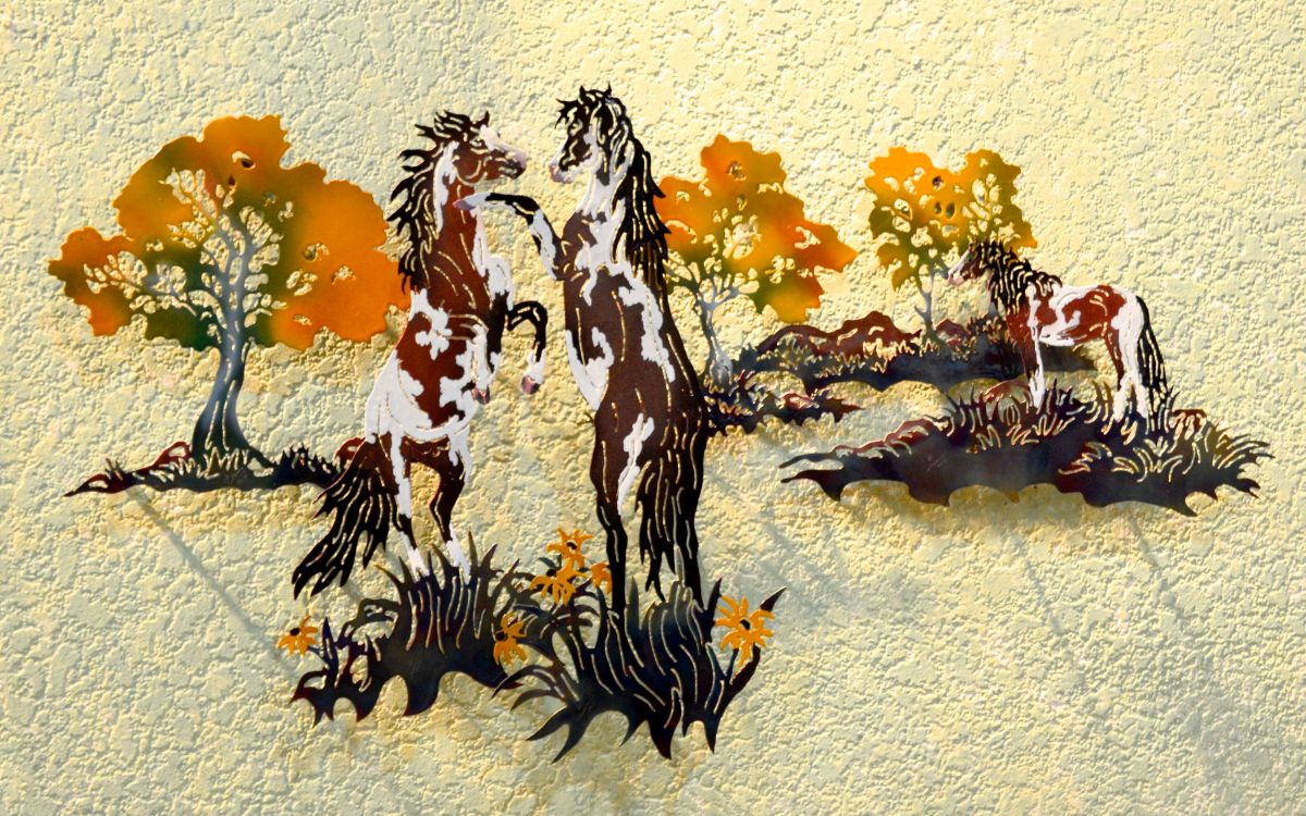 Fall Colors | Steel Reflections - Metal Wall Art