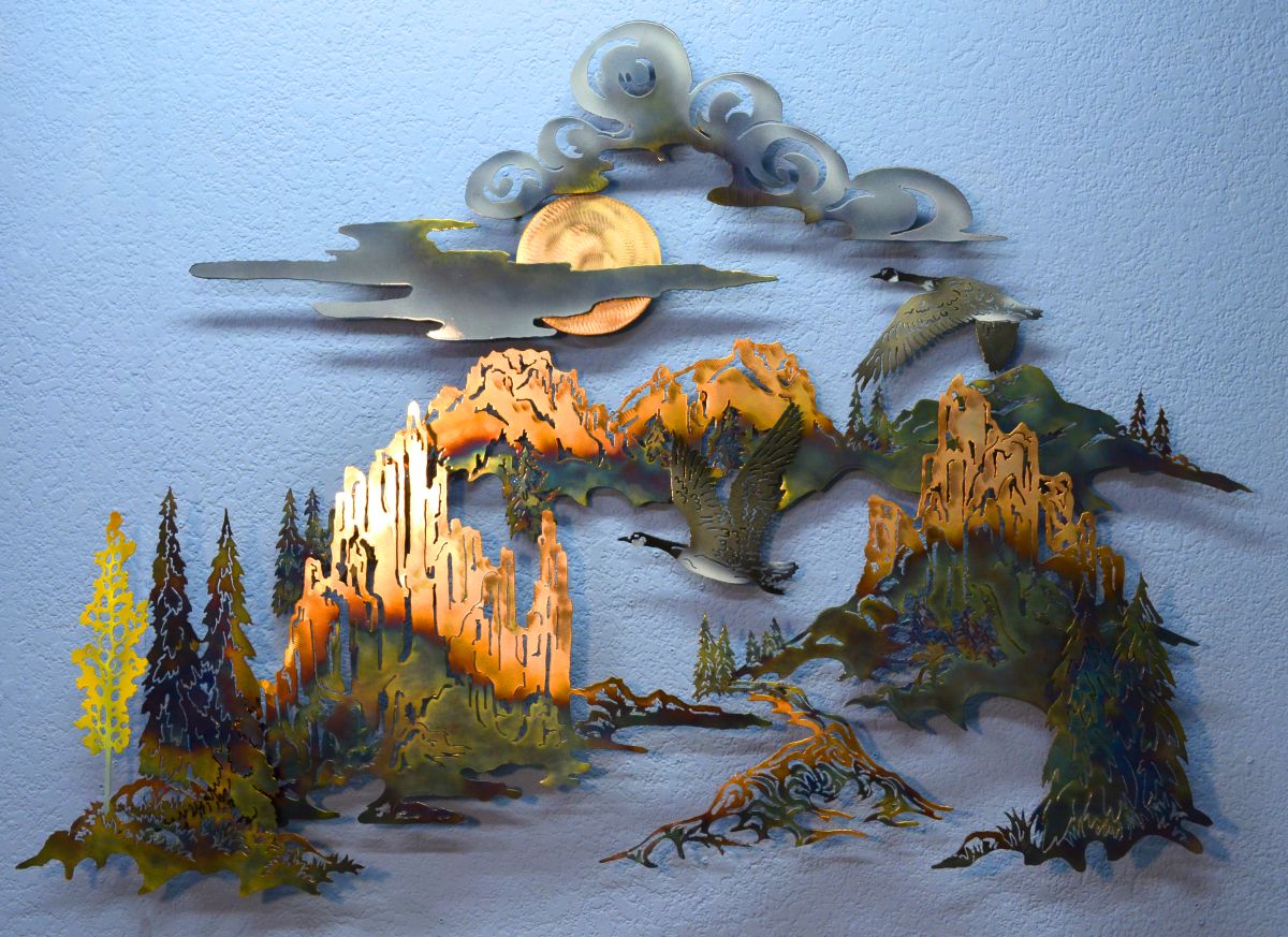 Southern Exposure | Steel Reflections - Metal Wall Art